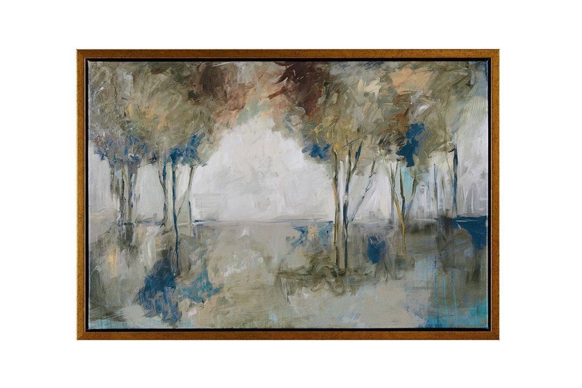 Muted Trees Wall Art at Gardner-White