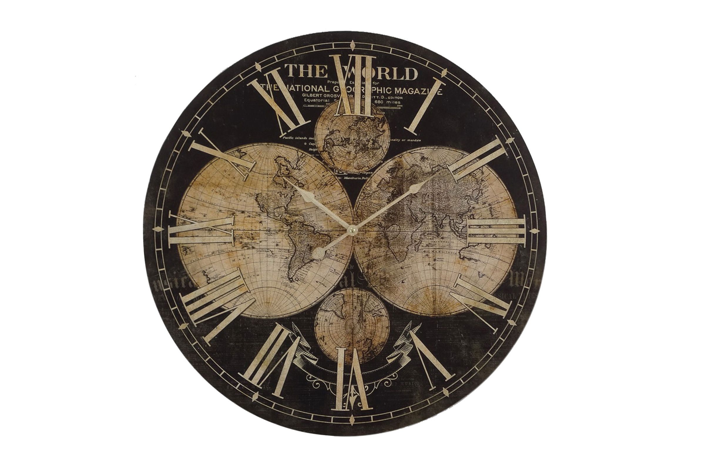 Round World Clock at Gardner-White