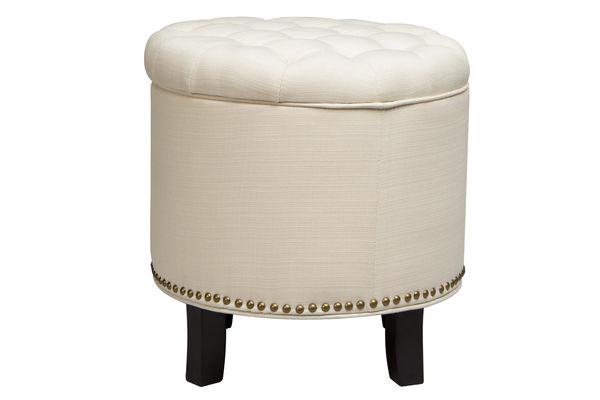 Round Quilt Top Ottoman at Gardner-White