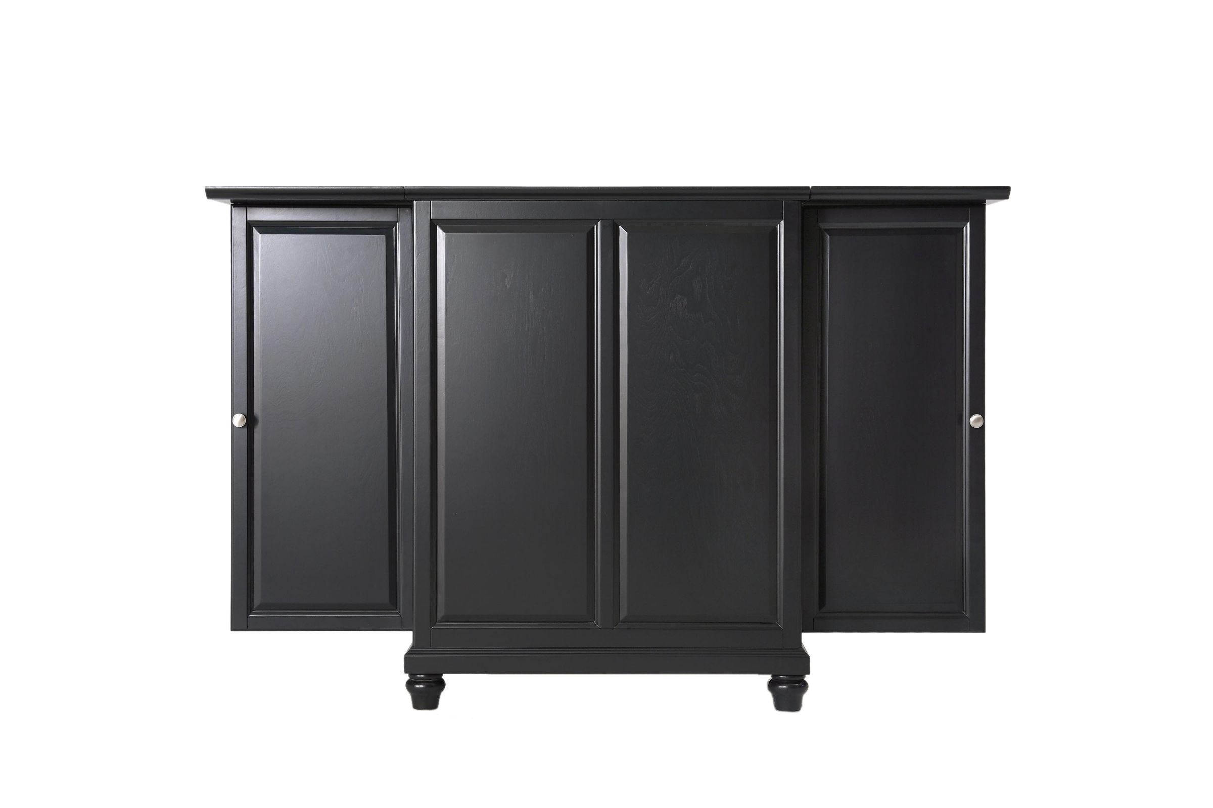 Cambridge Expandable Bar Cabinet in Black