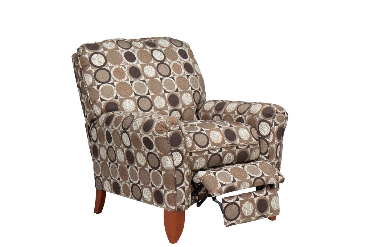 Icerink Hi-Leg Push Back Recliner at Gardner-White