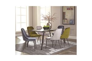 Scott Living Inslee Contemporary Grey Dining Chair Set of 4