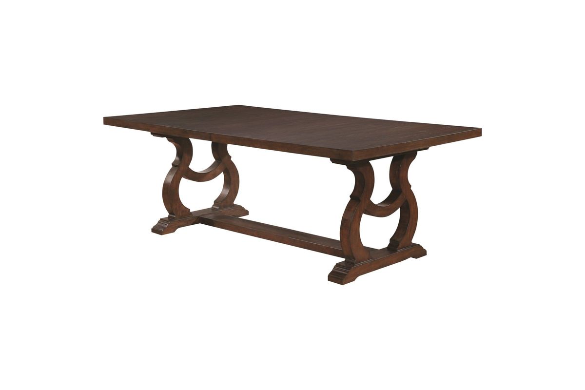 Scott Living Glen Cove Antique Java Traditional Dining Table