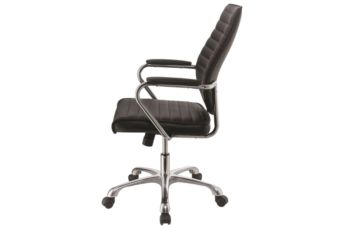 Scott Living Contemporary Black High-Back Office Chair