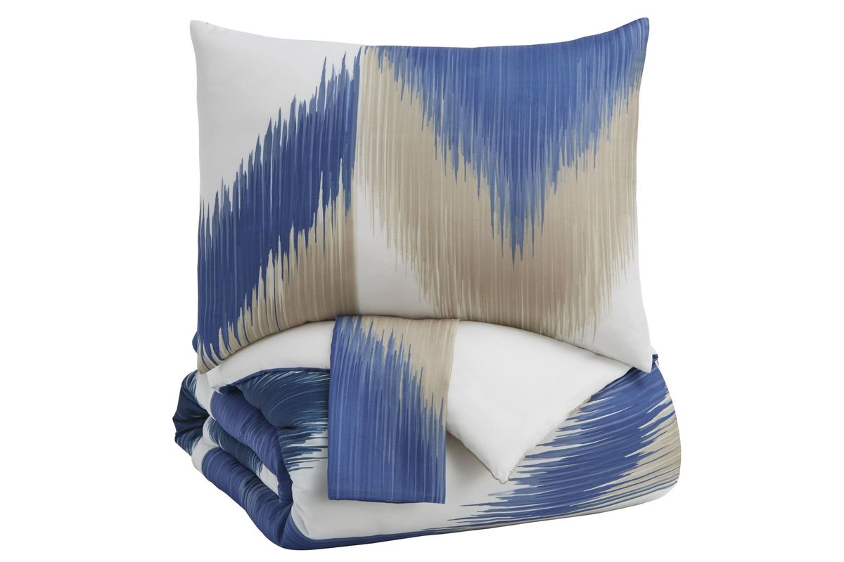 Mayda King Comforter Set by Ashley at Gardner-White