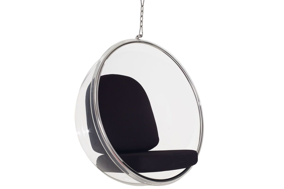 Ring Lounge Chair in Black at Gardner-White
