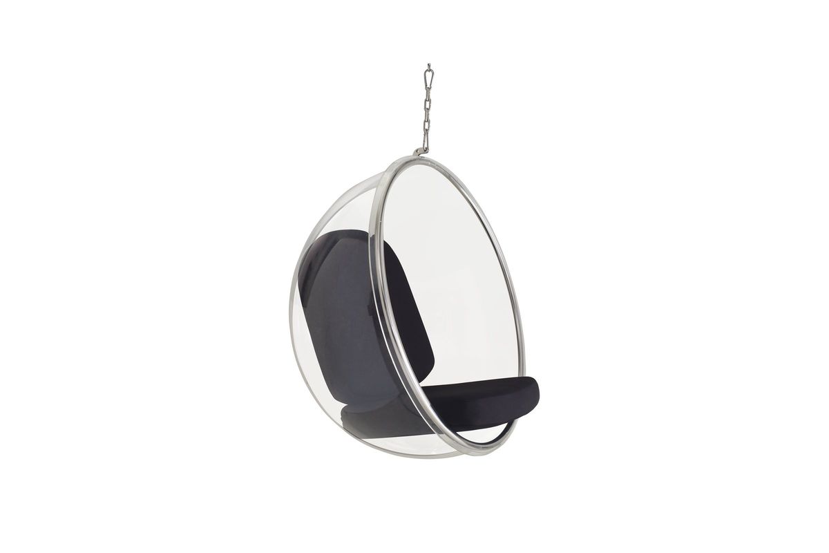 Ring Lounge Chair in Black at Gardner-White