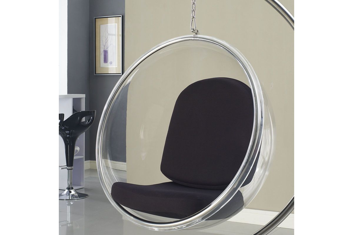 Ring Lounge Chair in Black at Gardner-White
