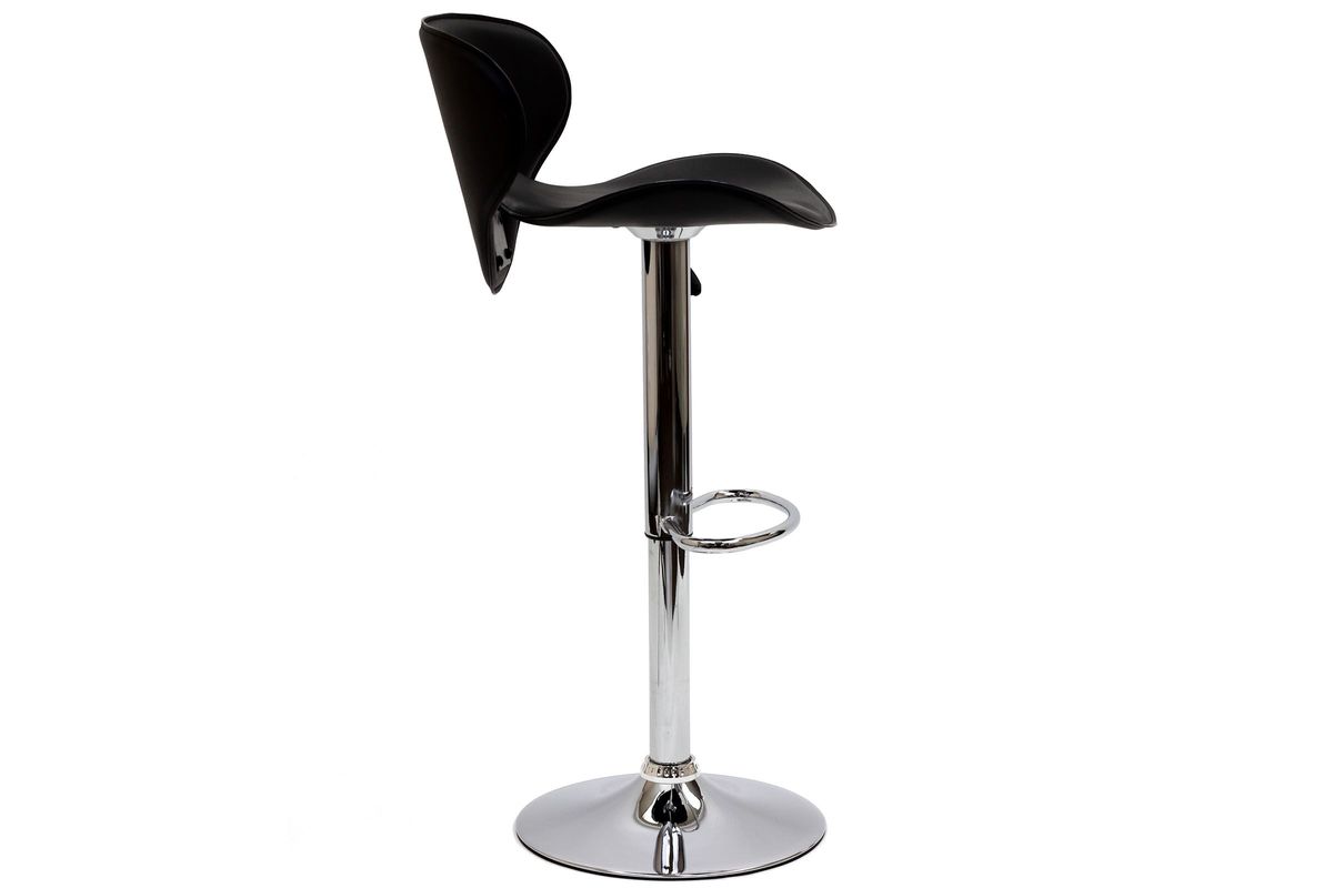 Booster Bar Stool in Black at Gardner-White