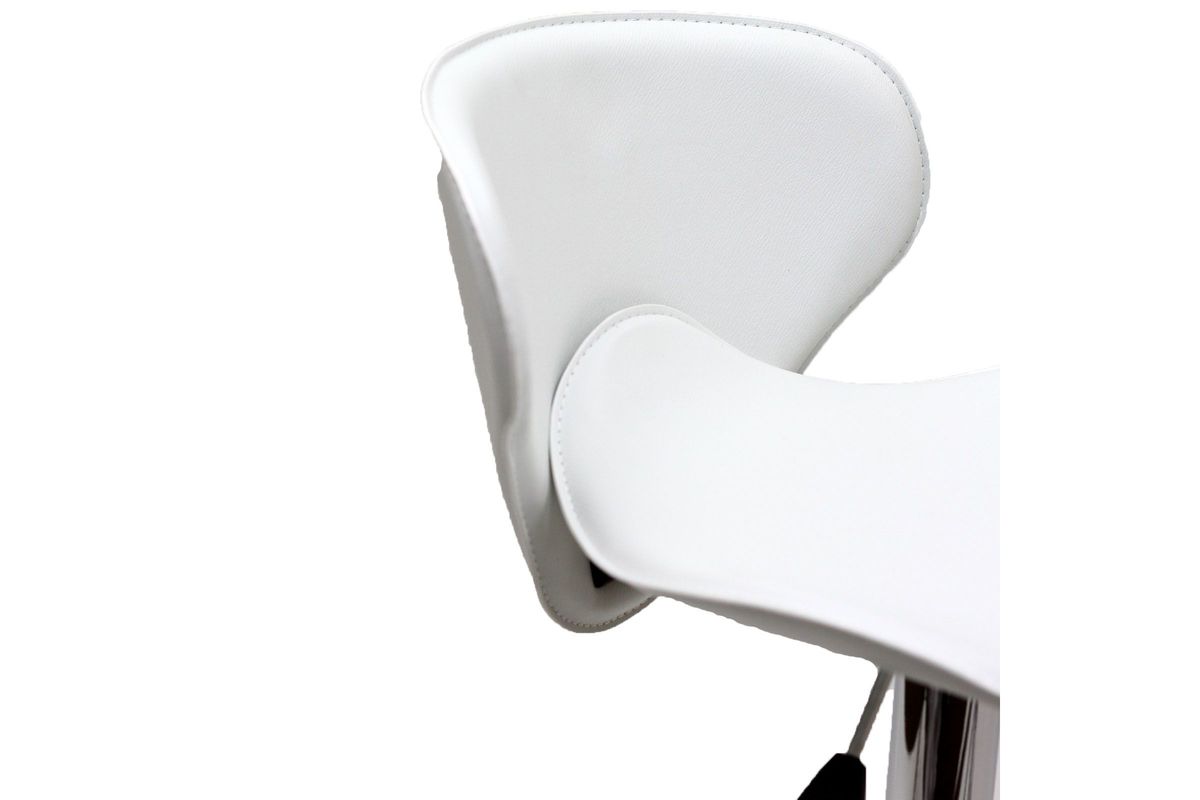 Booster Bar Stool in White at Gardner-White