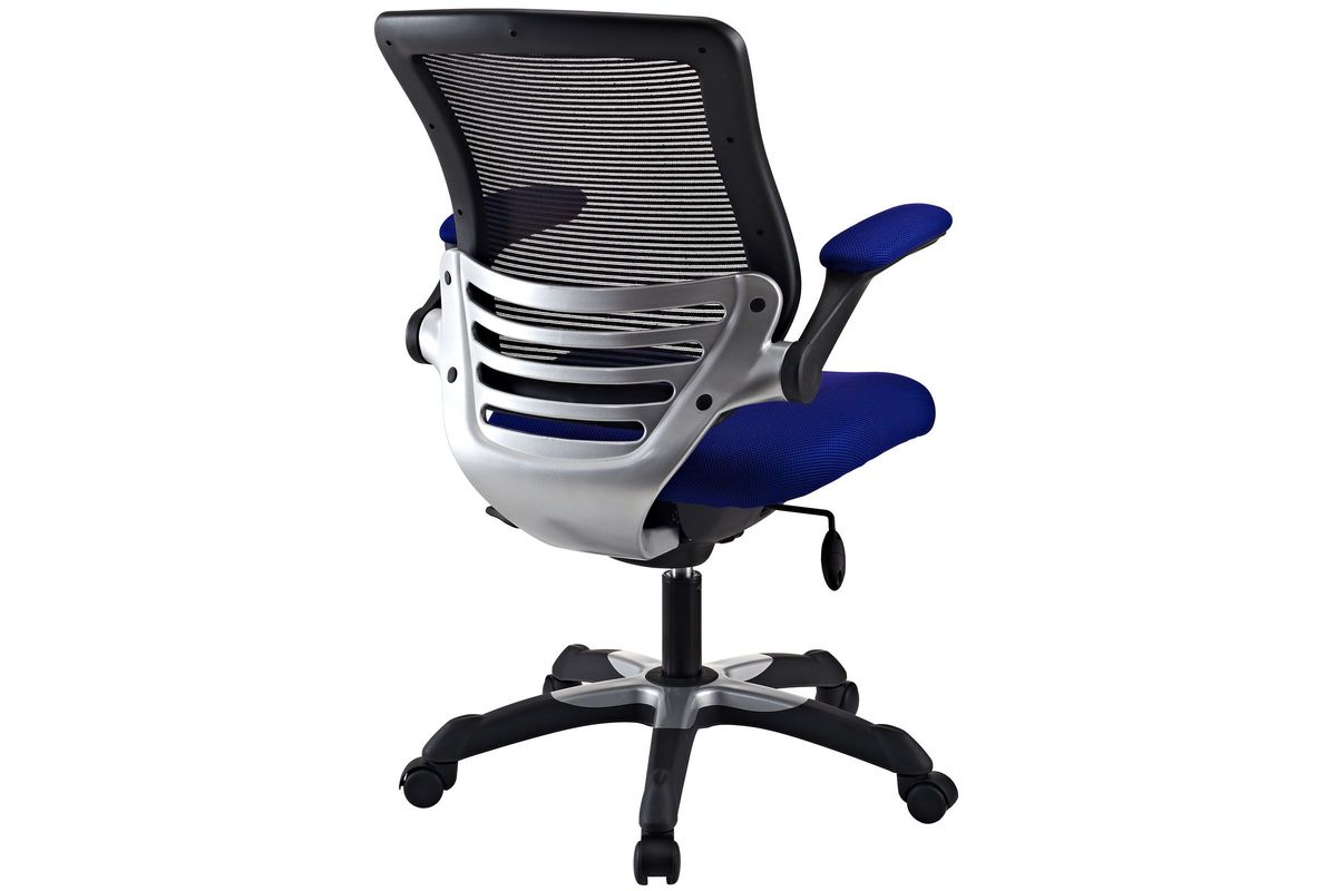 Edge Mesh Office Chair in Blue at Gardner-White