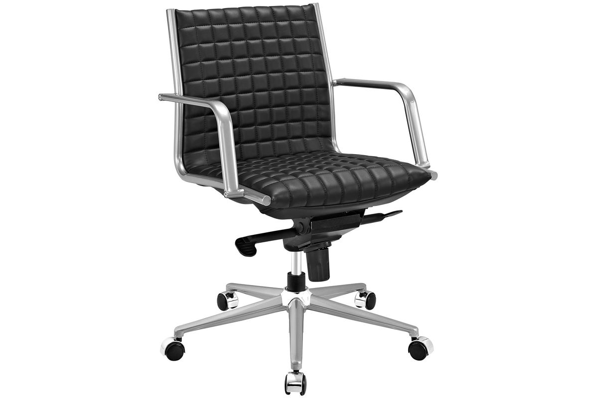 Pattern Office Chair in Black at Gardner-White