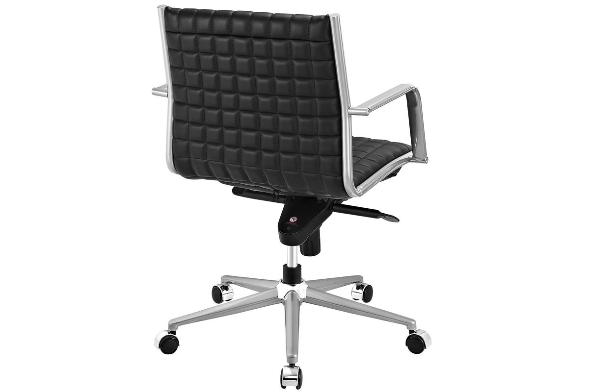 Pattern Office Chair in Black at Gardner-White