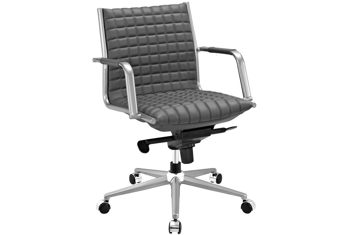 Pattern Office Chair in Grey at Gardner-White
