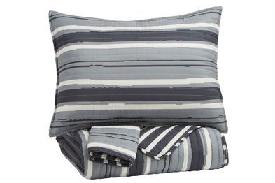 Merlin Full Coverlet Set by Ashley at Gardner White