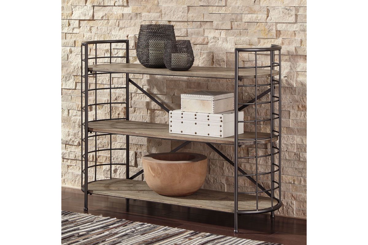 Flintley Bookcase by Ashley at Gardner-White