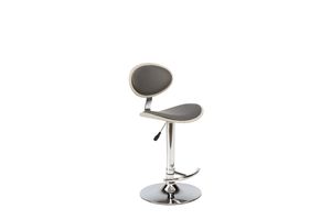 Rattan/Black Gas Lift Adjustable Bar Stool at Gardner-White