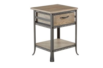 Cirque End Table with Drawer by Madison Park at Gardner-White