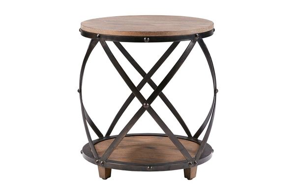 Cirque Bent Metal Accent Table by Madison Park at Gardner-White