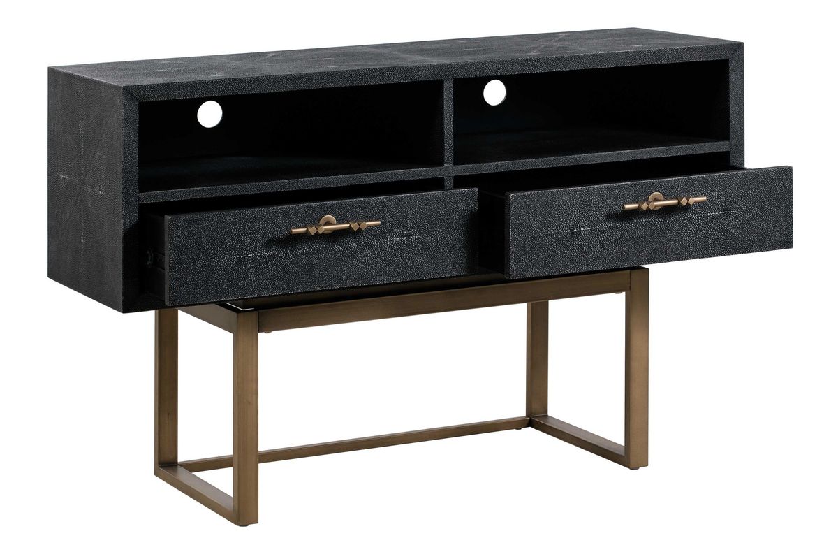 Irma Shagreen TV Stand at Gardner-White