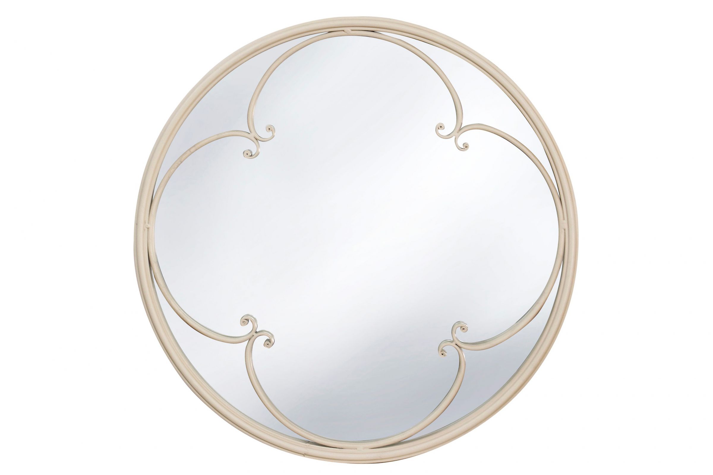 Round Window Pane Mirror at Gardner-White