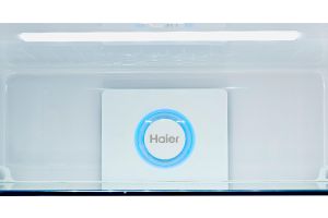 Haier - 15 Cu. Ft. 4-Door French Door Refrigerator - Stainless steel