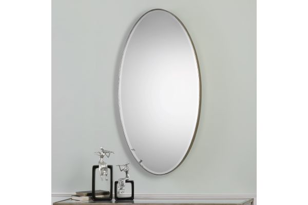 Petra Oval Mirror at Gardner-White