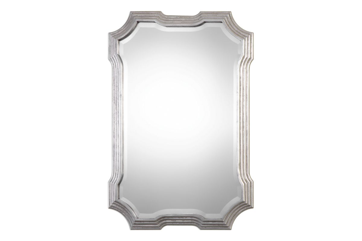 Halima Silver Step Mirror at Gardner-White