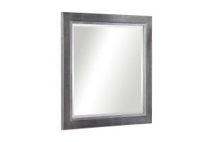 Moore Silver Square Mirror at Gardner-White