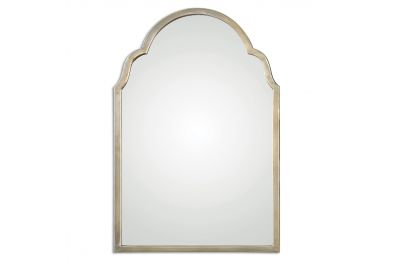 Brayden Petite Silver Arch Mirror at Gardner-White