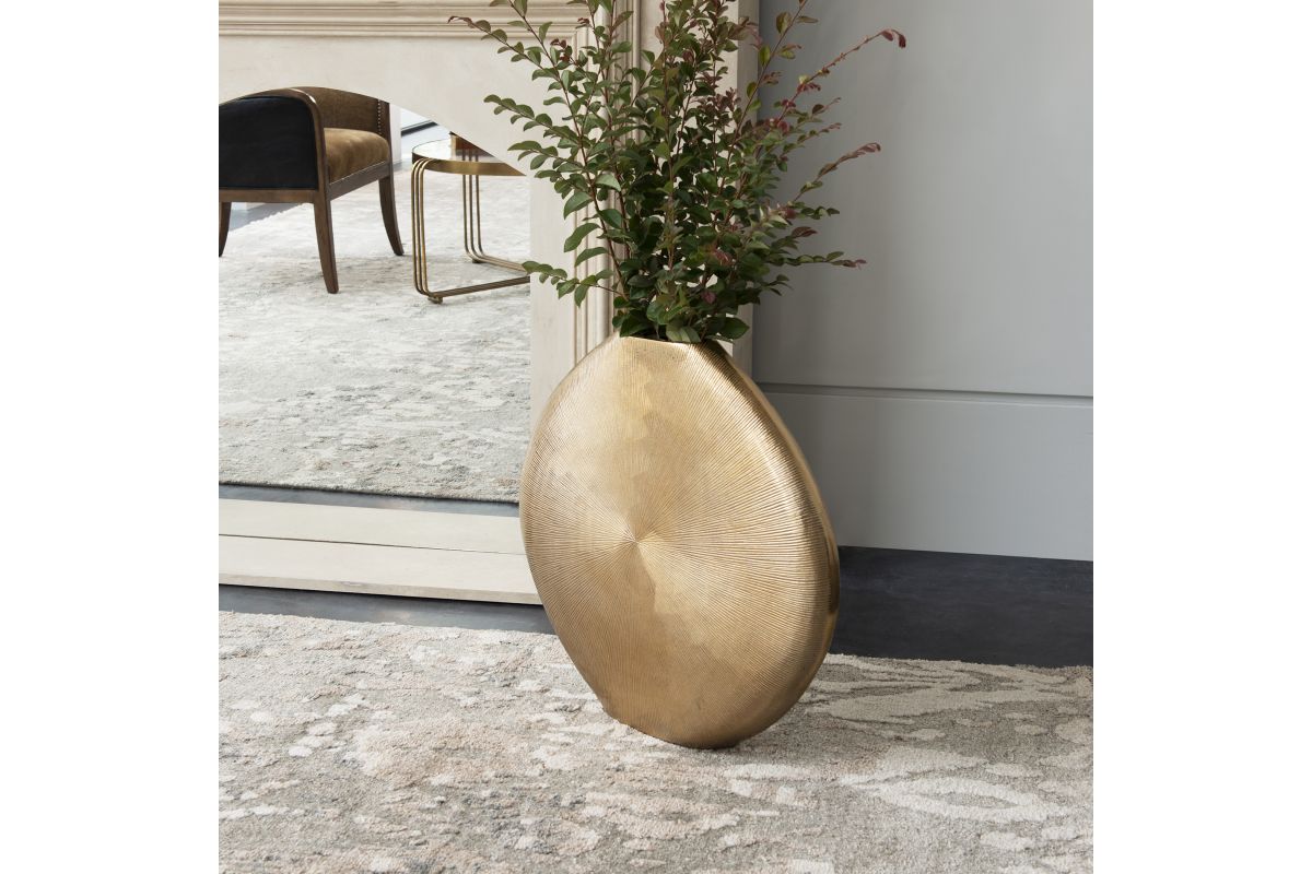 Gretchen Gold Vase at Gardner-White