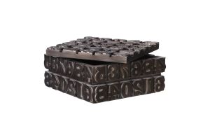 Typesetting Decorative Bronze Box at Gardner-White
