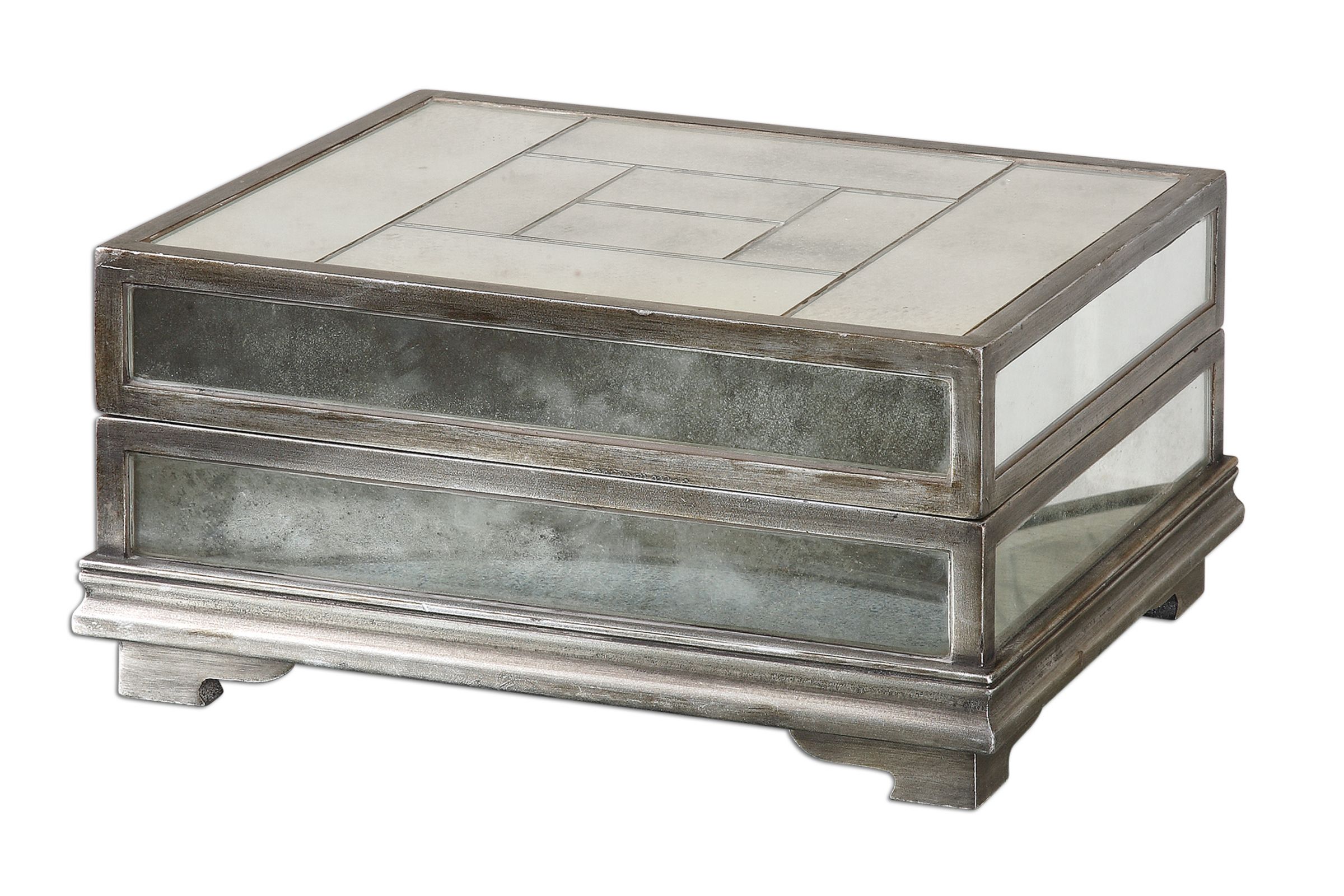 Trory Mirrored Decorative Box at Gardner-White