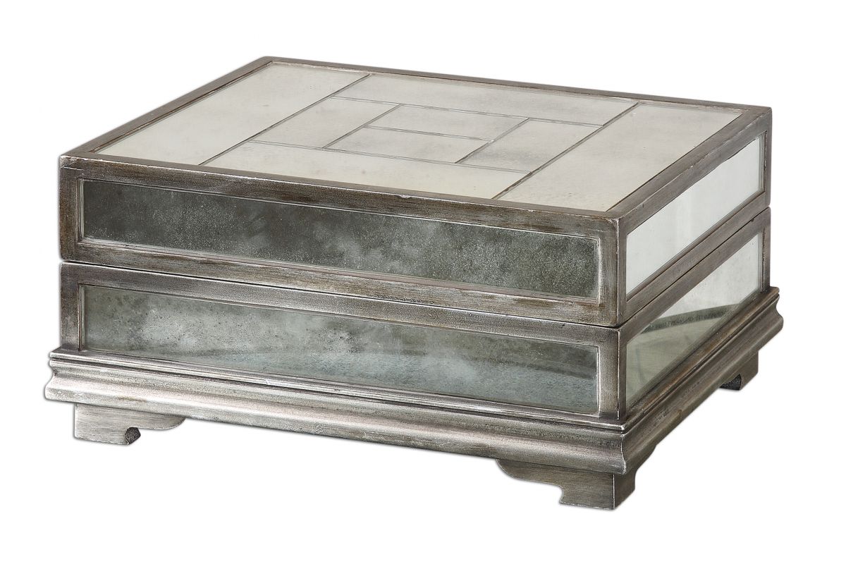 Trory Mirrored Decorative Box at Gardner-White