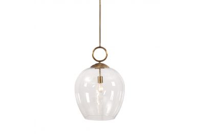 Calix Large Blown Glass 1 Light Pendant at Gardner-White