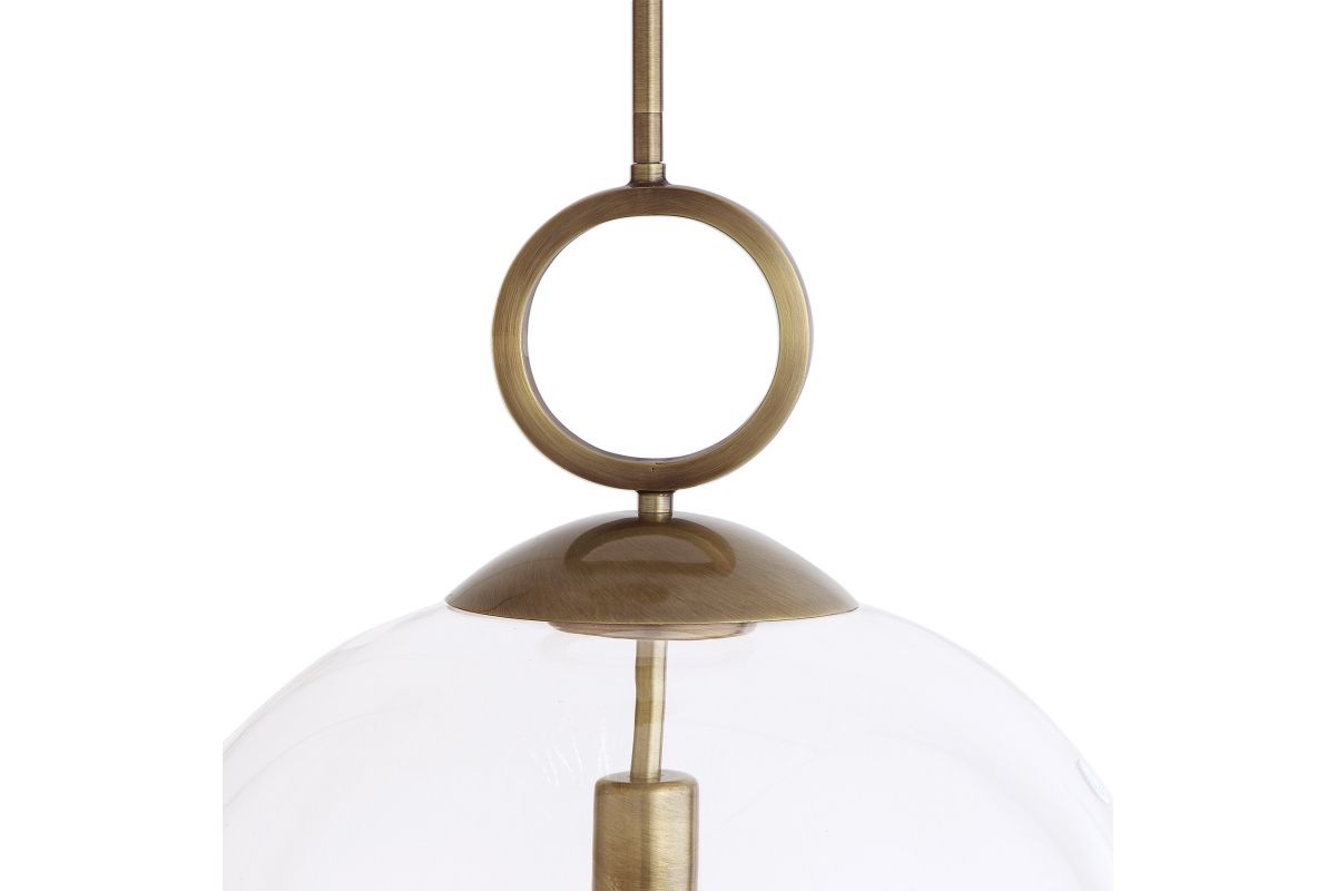 Calix Large Blown Glass 1 Light Pendant at Gardner-White
