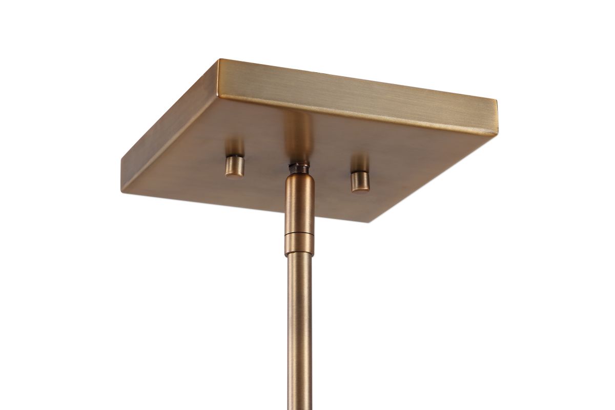 Romilly 4 Light Antique Brass Pendant at Gardner-White