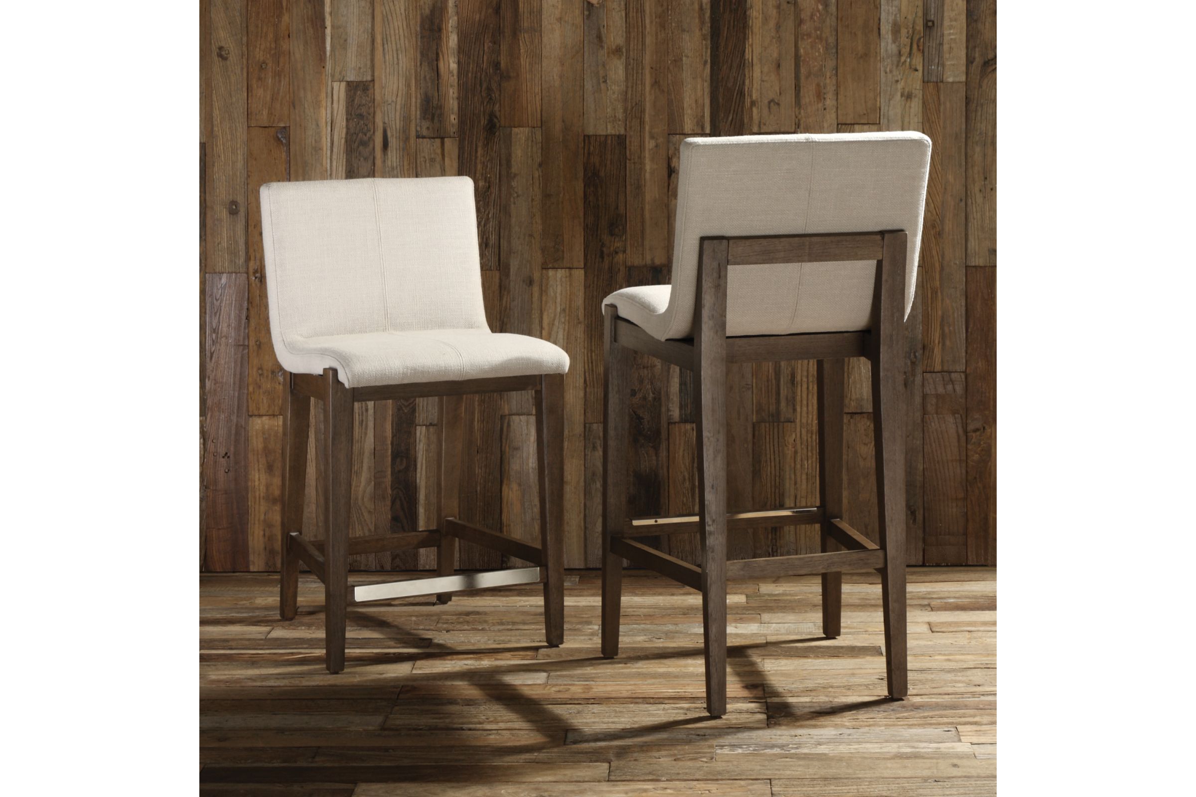 Klemens Linen Counter Stool at Gardner-White