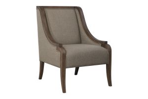 Vaughn Walnut Accent Chair at Gardner-White