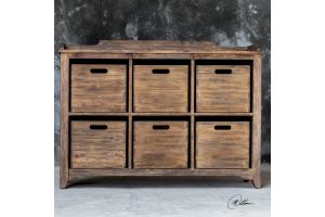 Ardusin Driftwood Hobby Cupboard at Gardner-White