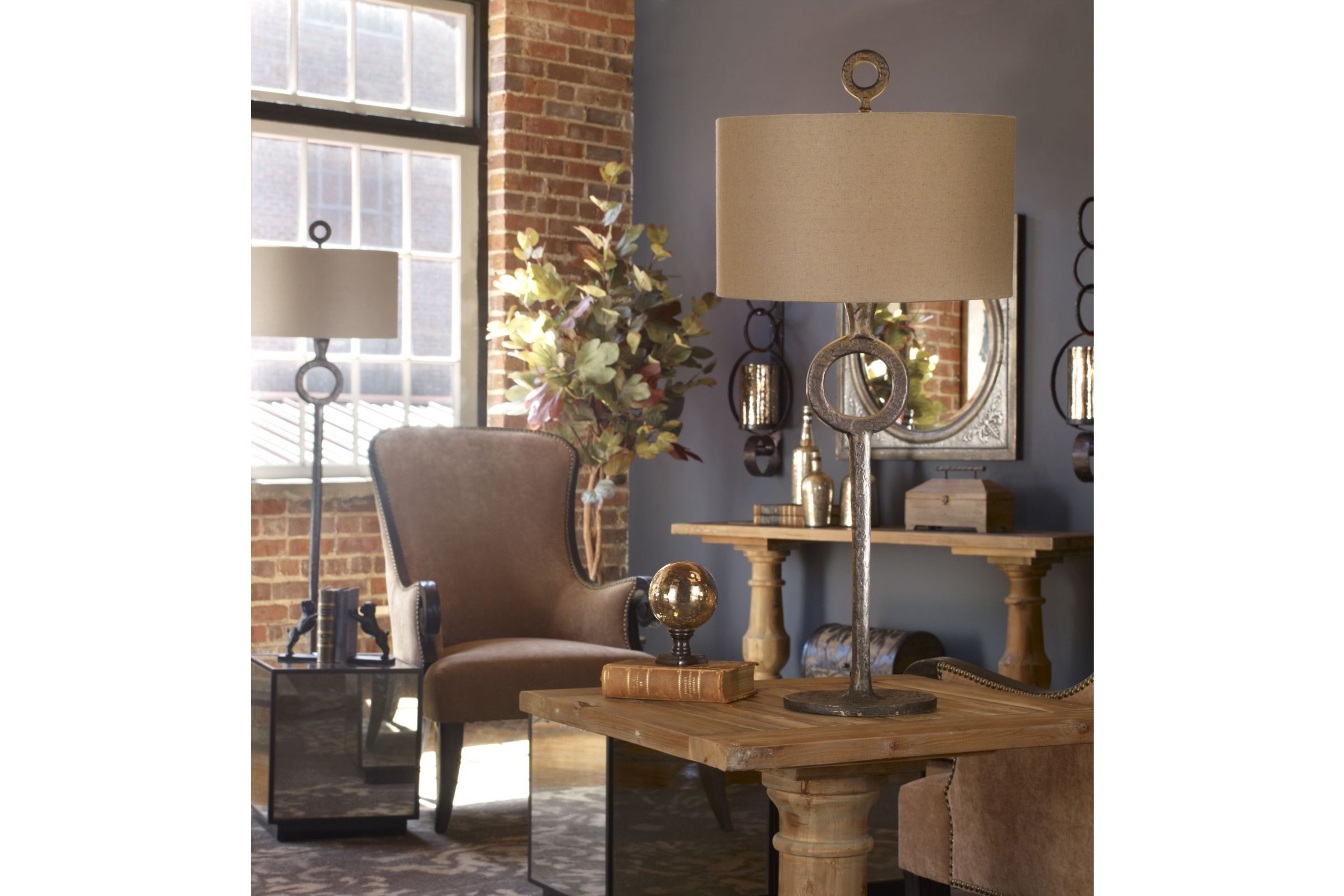 Ferro Cast Iron Table Lamp at Gardner-White