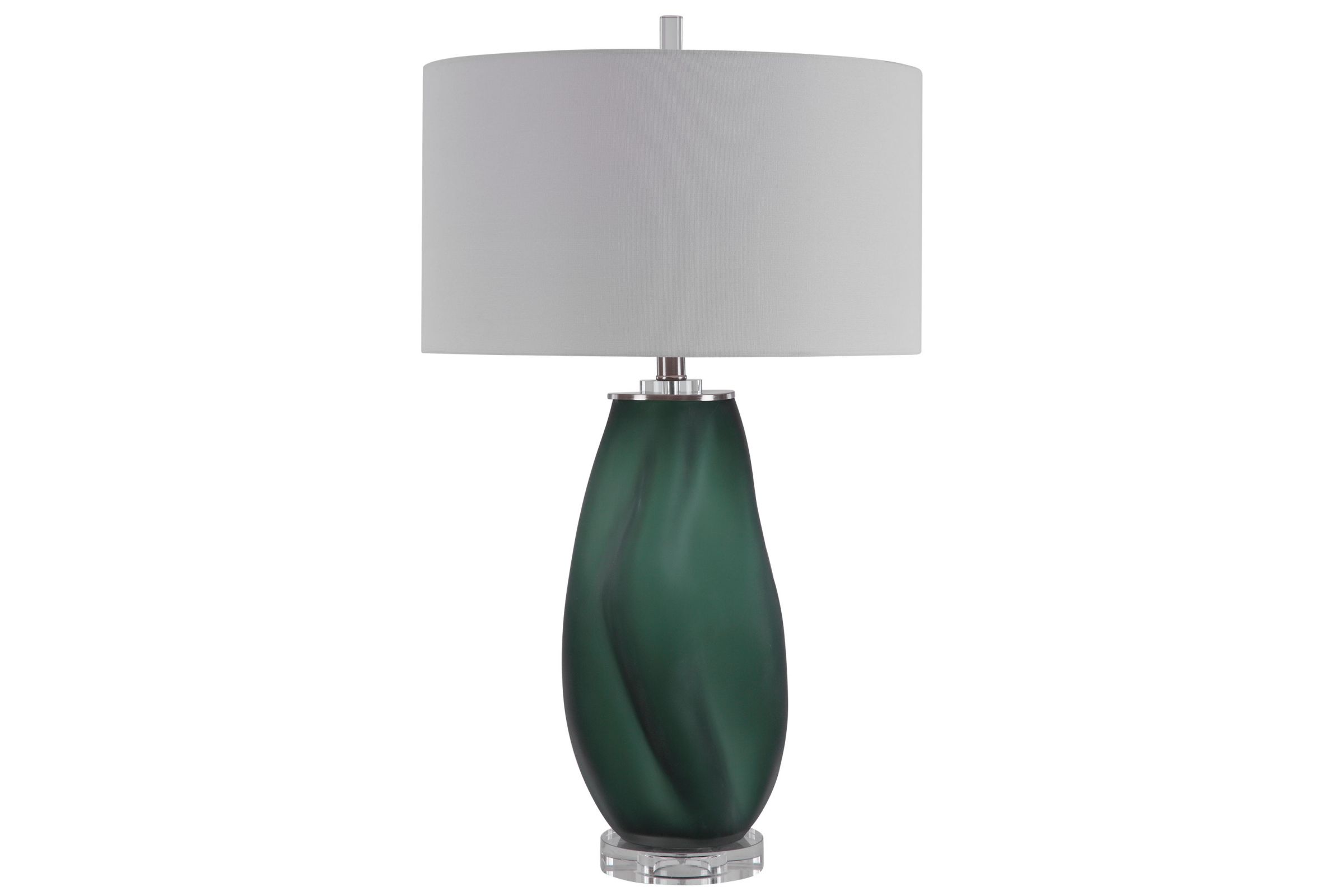 Esmeralda Green Glass Table Lamp at Gardner-White
