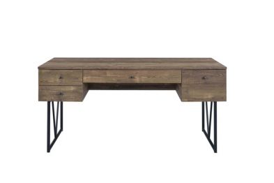 Ike Rustic Oak Desk at Gardner-White