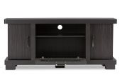 Sperrie 47-Inch Dark Brown Wood TV Cabinet with 2 Doors