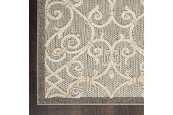 Aloha Natural 5x8 Outdoor Rug at Gardner-White