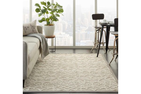 Aloha Natural 5x8 Outdoor Rug at Gardner-White