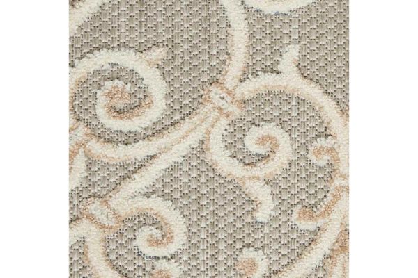 Aloha Natural 5x8 Outdoor Rug at Gardner-White