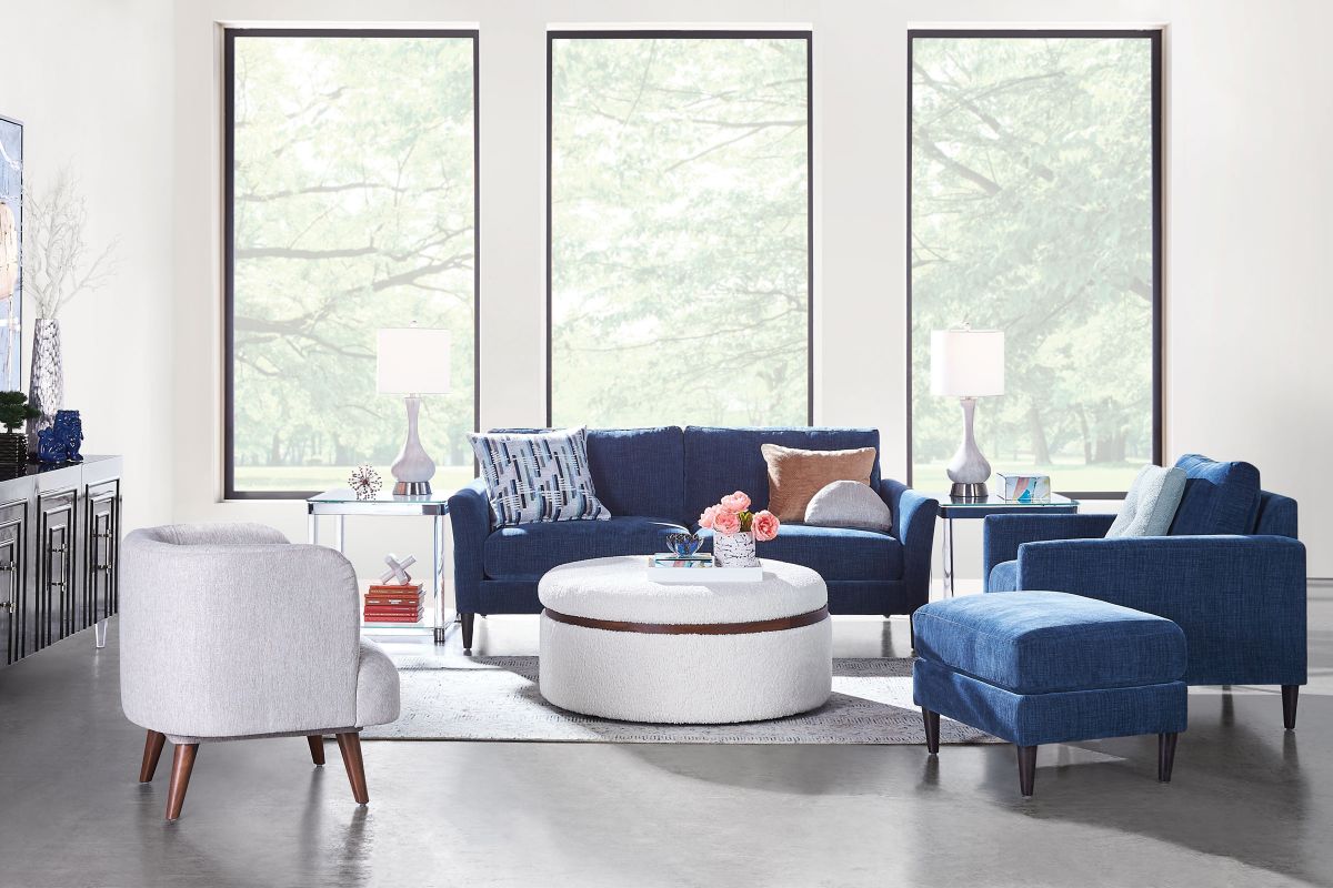 Nova Swivel Accent Chair by Jonathan Louis Design Lab at Gardner-White