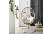 Cleo Indoor Outdoor Wicker Hanging Egg Chair at Gardner-White