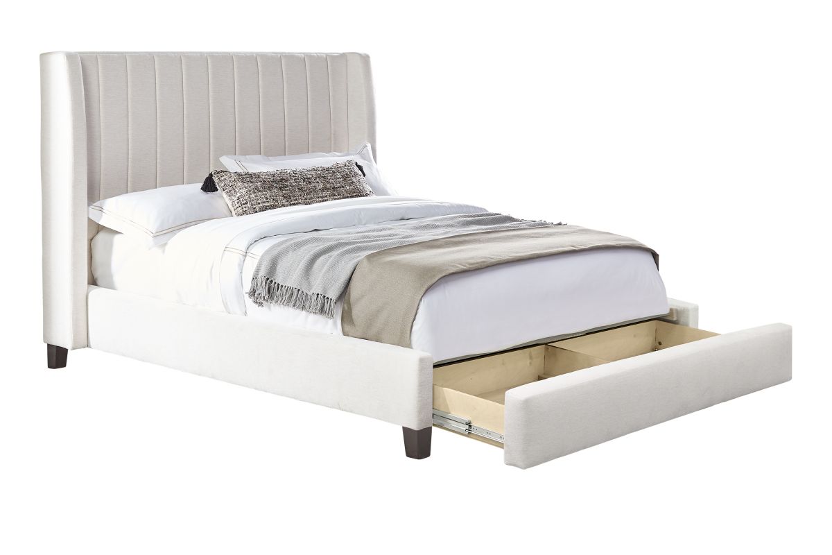 Dharma King Storage Bed by Jonathan Louis at Gardner-White